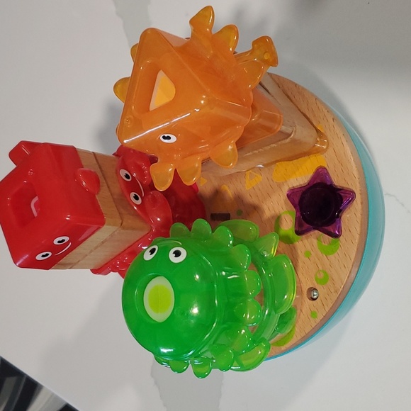 Fisher-Price | Toys | Fisher Price Deep Blue Sea Stacker Wooden Toy ...